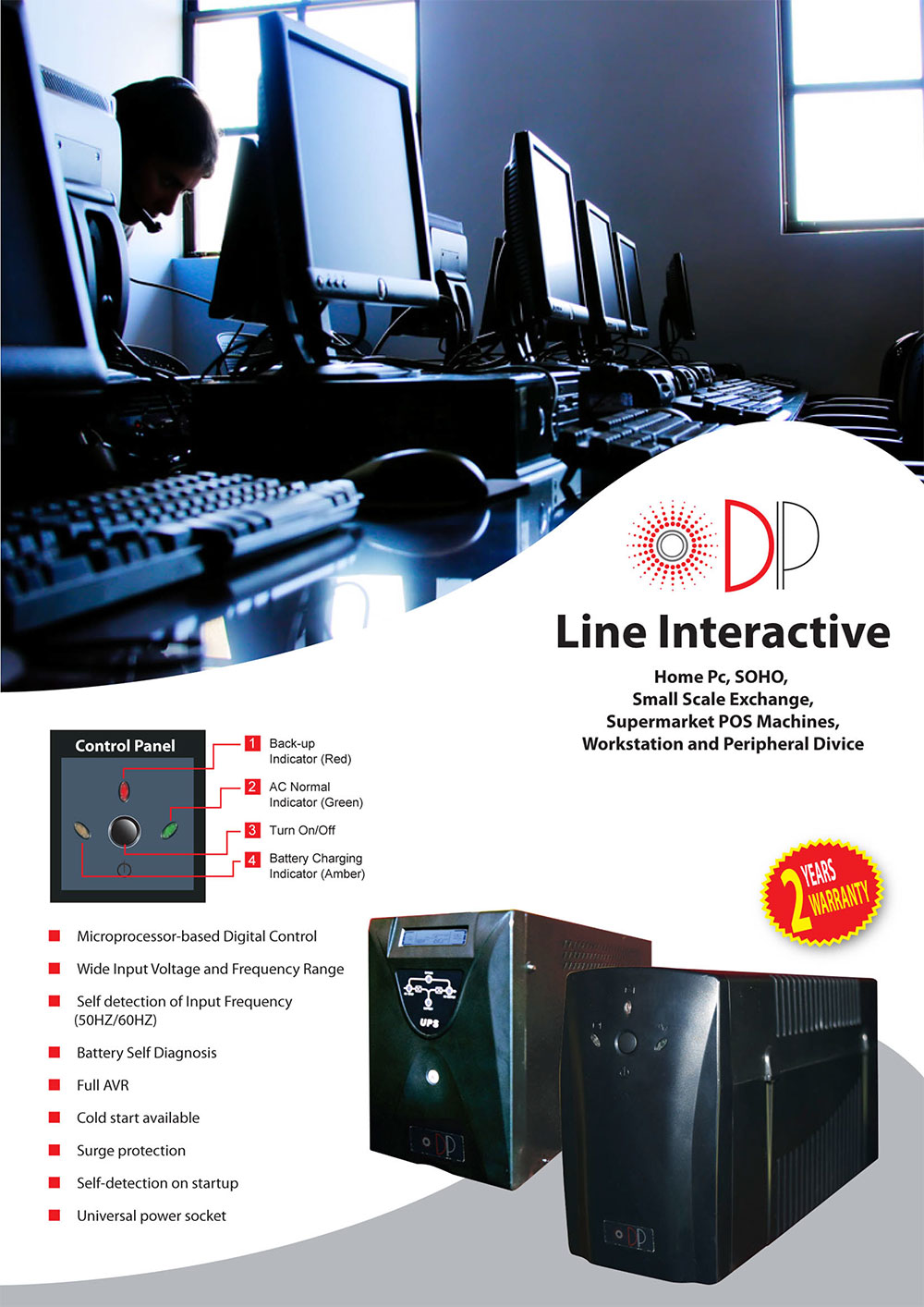 DIP - Line Interactive UPS - Dusky International (Pvt) Ltd